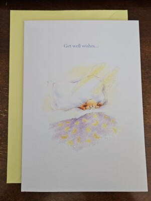 Paper Magic Group Get Well Card, cute puppy sick in bed, unused | eBay