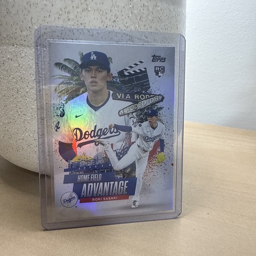2025 Topps Update ROKI SASAKI RC Home Field Advantage HA-41 DODGERS 🔥🔥🔥 | eBay