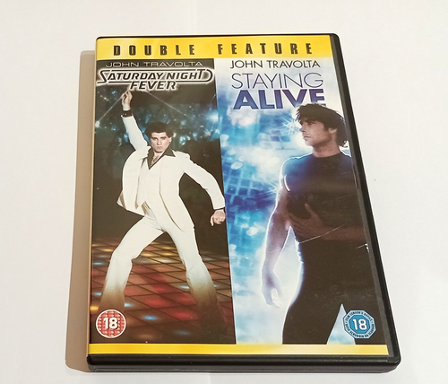 Saturday Night Fever / Staying Alive DVD John Travolta Double Feature ...