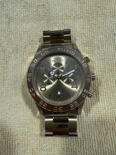Invicta Specialty Mens Watch 50mm Gold 1270 For Parts | eBay