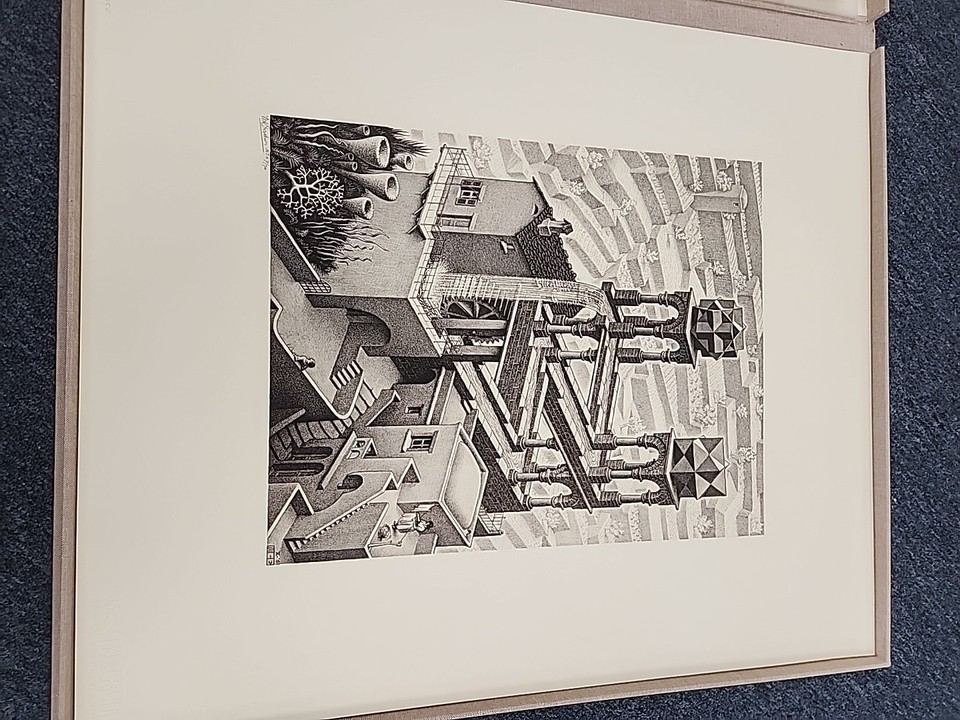 M.C. ESCHER: 16 Facsimile Prints Signed #d | eBay