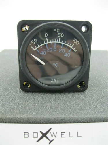 Cessna OAT Outside Air Temperature Indicator PN: C668520-0101 Alt PN ...