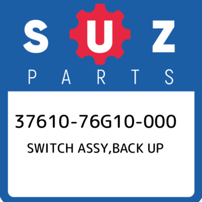 37610-76G10-000 Suzuki Switch assy,back up 3761076G10000, New Genuine ...