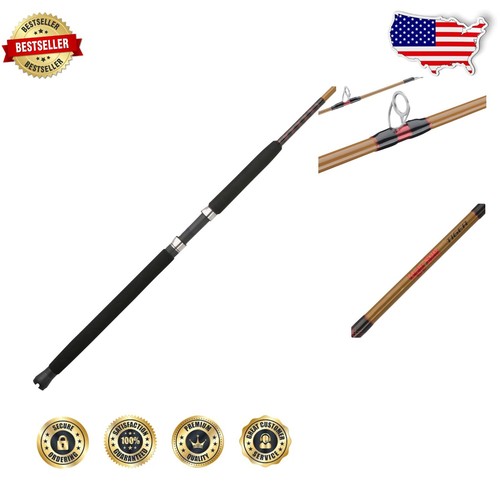 Durable 7ft Fishing Rod with Full Wells Grip - Perfect for Catfish ...