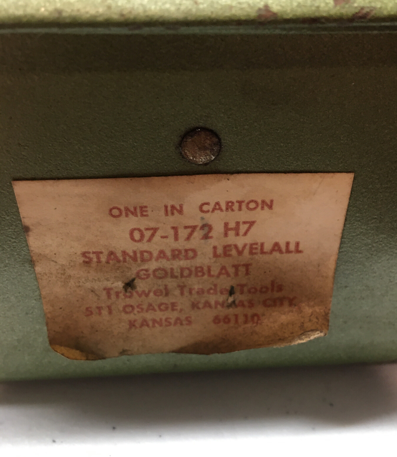 vintage Levelall Tackel Box Tools Fishing Storage Locking W/key Box | eBay