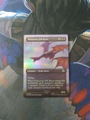 Voracious Fell Beast - Borderless Foil | 7% Off 2+ | UB: LOTR | NM ...