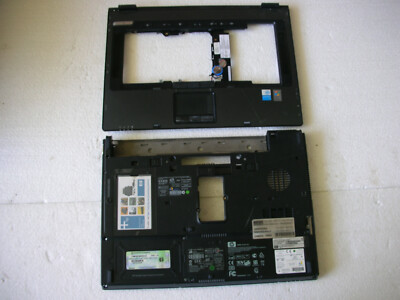 Scocca PC HP NC8230 touchpad palmrest button lcd bezel back cover case ...