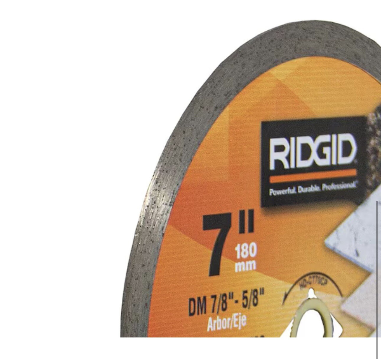 RIDGID 7 Inch Continuous Diamond Circular Saw Blade Ct70cp for sale ...