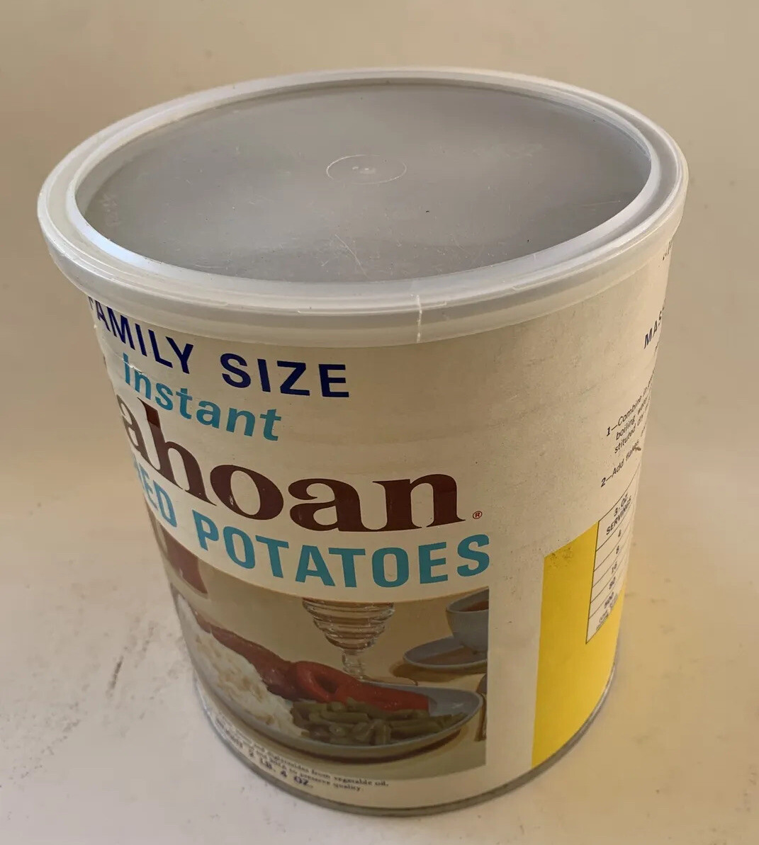 Canned Mashed Potatoes Combine Canned And Instant Potatoes To Mimic A