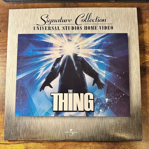 The Thing Signature Collection Laserdisc — 2-Discs Carpenter Universal ...