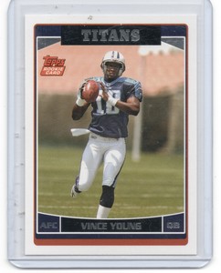 Vince Young 2006 Topps Rookie Card | eBay