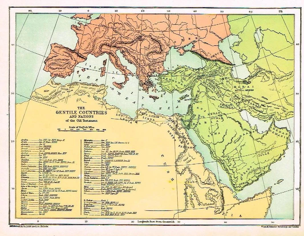 Gentile Nations In The Bible