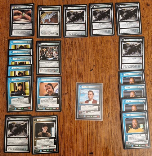 Star Trek CCG lot' Including James T. Kirk 2002 - Ultra Rare | eBay
