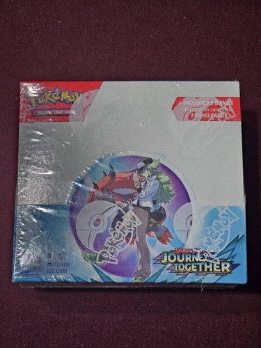 Pokemon TCG Journey Together Booster Box Lot 1 - (NEW & SEALED) | eBay