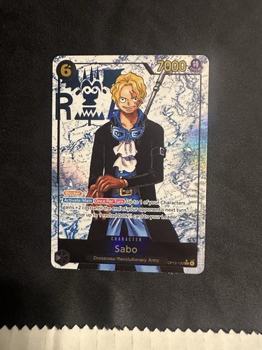 One Piece TCG English OP13-120 Sabo Alt Art Parallel | eBay