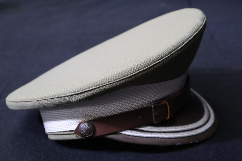 Original Cold War Polish Army Officer Visor Cap Communist Bloc Poland ...