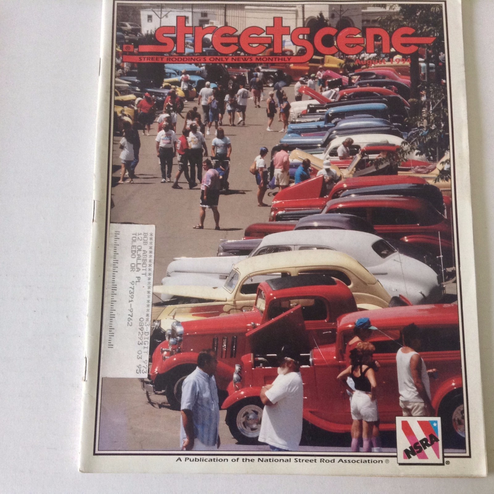 Street Scene Magazine 21st NSRA Nationals East August 1994 052817nonrh ...