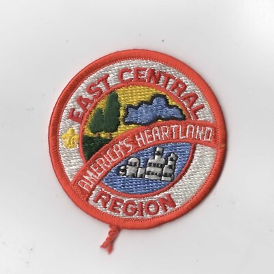 East Central Region America's heartland BSA Patch ORG Bdr. [JM689] | eBay