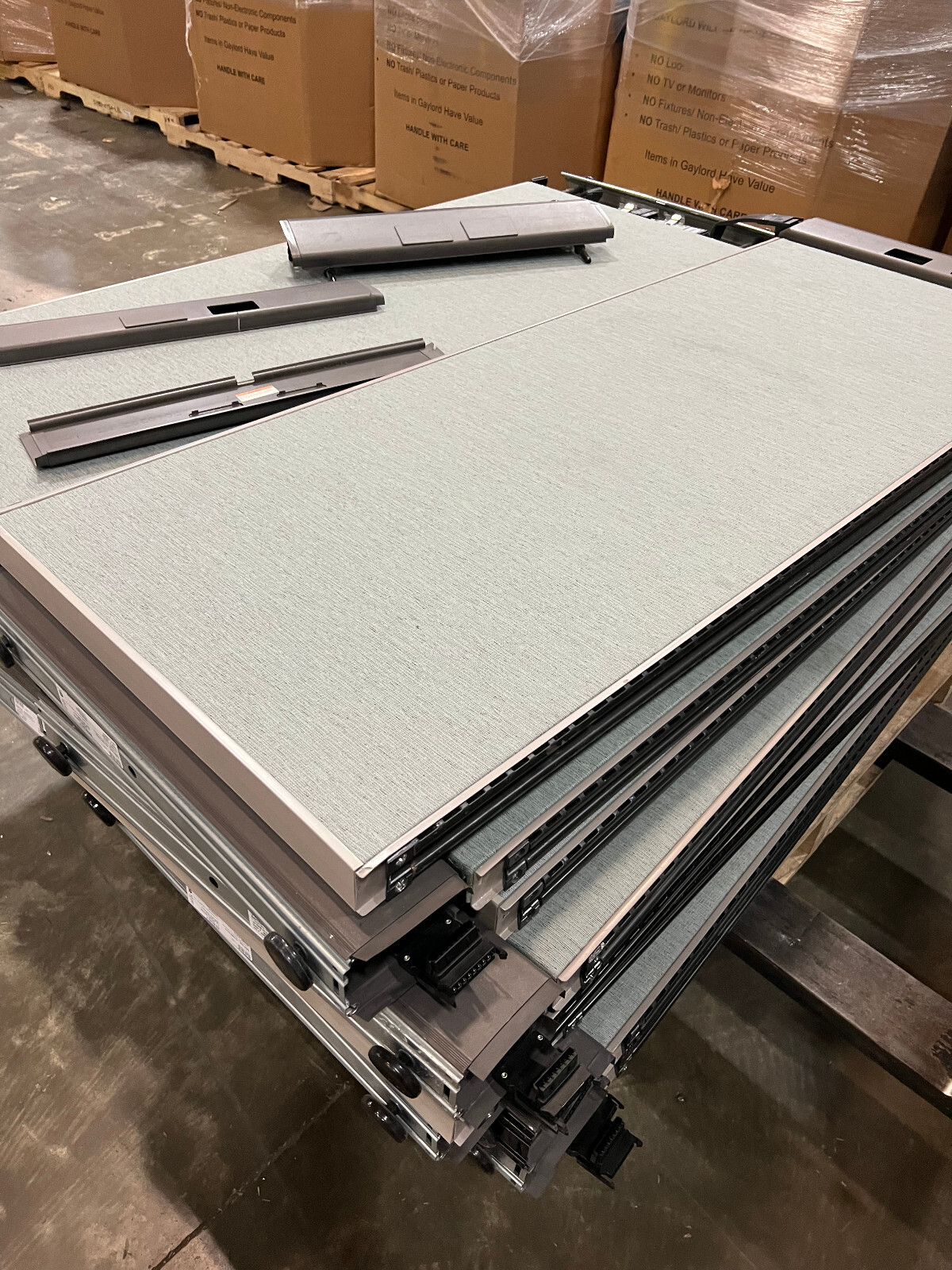 Herman Miller Action Office AO1 AO2 Cubicle Panel 2' x 5' Electrical ...