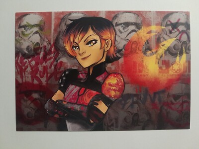 Star Wars Sabine Wren Art Postcard | eBay
