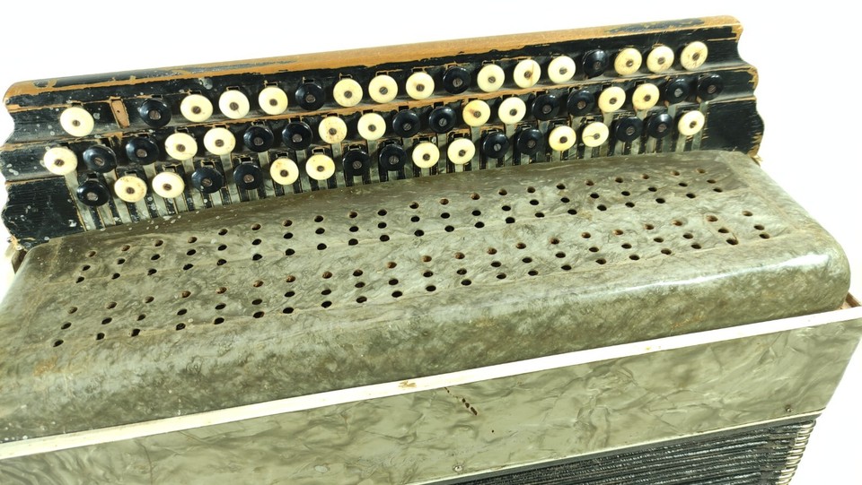 Bayan Accordion USSR Musical instruments Soviet Collectible Vintage ...