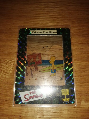 The Simpsons Trading Cards Artbox Filmcardz Foil S-1 Les Simpson Cartes ...