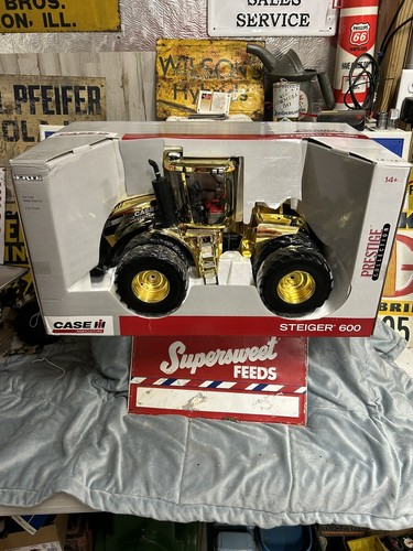 1/16 Ertl CASE I-H STEIGER 600 w/DUALS PRESTIGE COLLECTION NIB GOLD | eBay