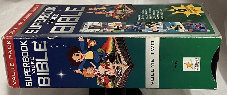 Superbook Video Bible Vol. 2 [VHS Tape] 6 Episodes - 031809062432 | eBay