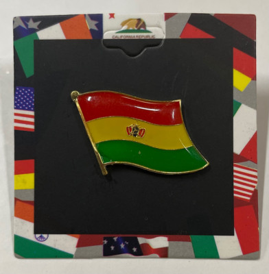 Bolivia Flag Single Lapel Pin | eBay