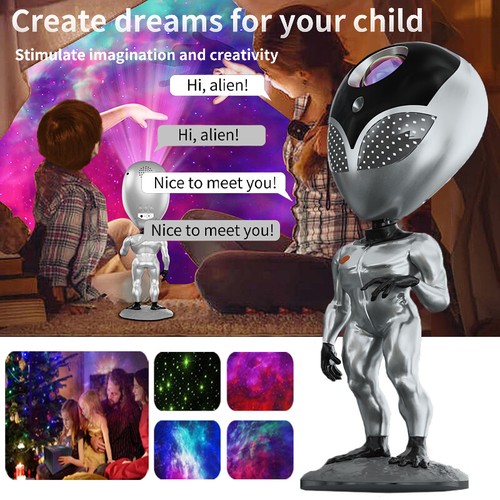 Alien Galaxy Starry Projector Night Light Star Sky Lamp Home Projector ...