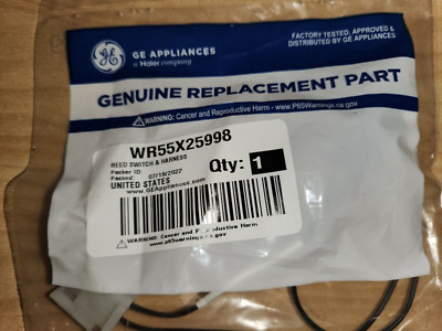 GE Reed Switch & Harness OEM GE WR55X25998 Brand New Free Shipping | eBay