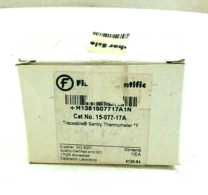 Fischer Scientific 15-077-17A Traceable Sentry Thermometer | eBay