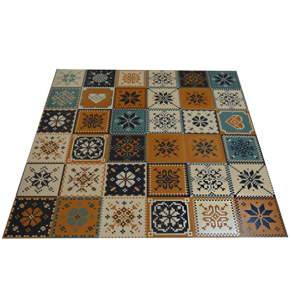 Mexican Porcelain Tile Floor Home: Artistry And Artifice In New Tiles