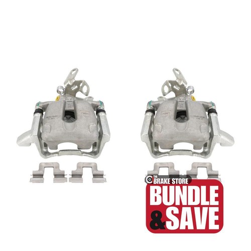 Rear Disc Brake Caliper Kit w Brackets for Audi A3 Quattro, OE39I OEM ...