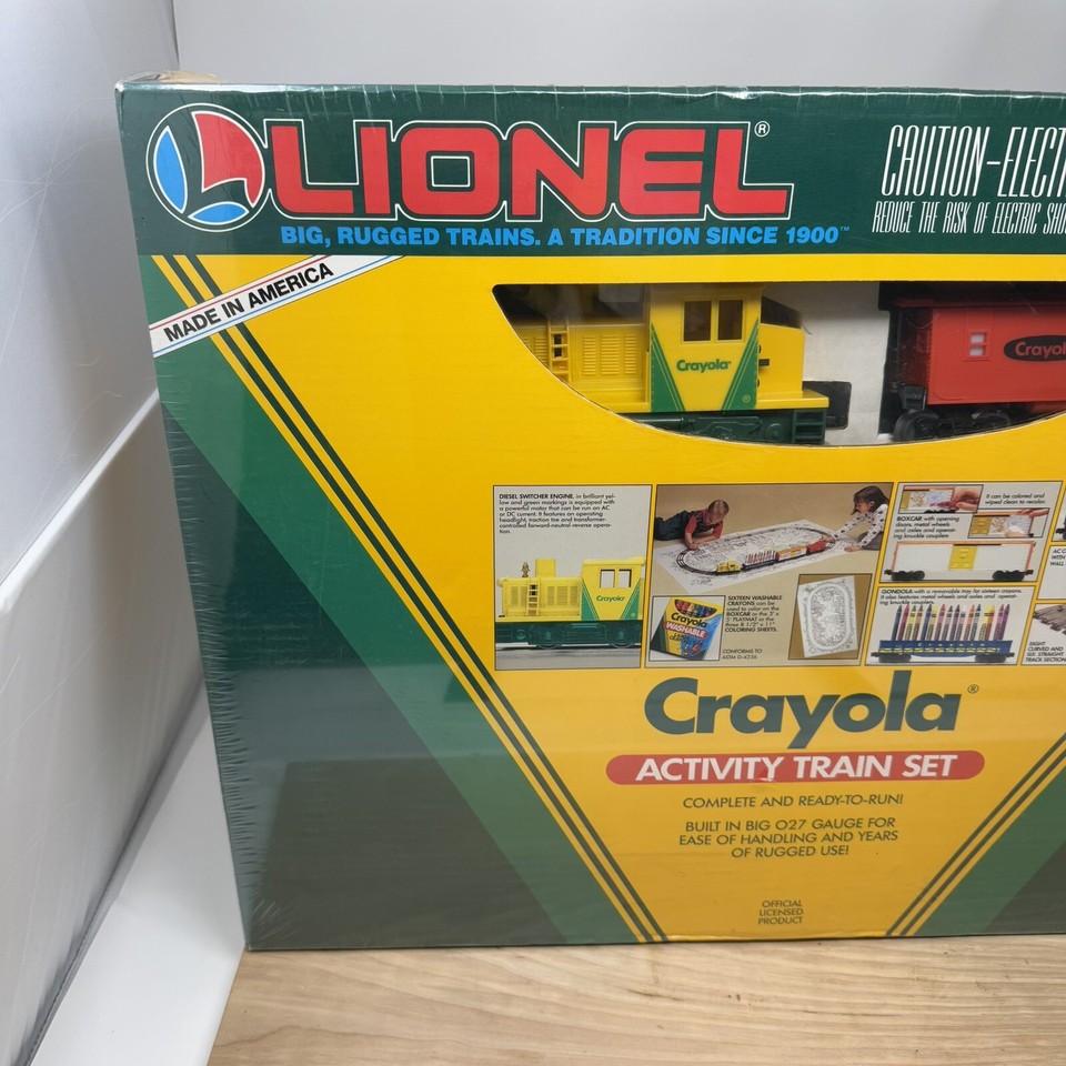 Lionel 6-11813 Crayola Activity RTR Train Set O Gauge -New! | eBay