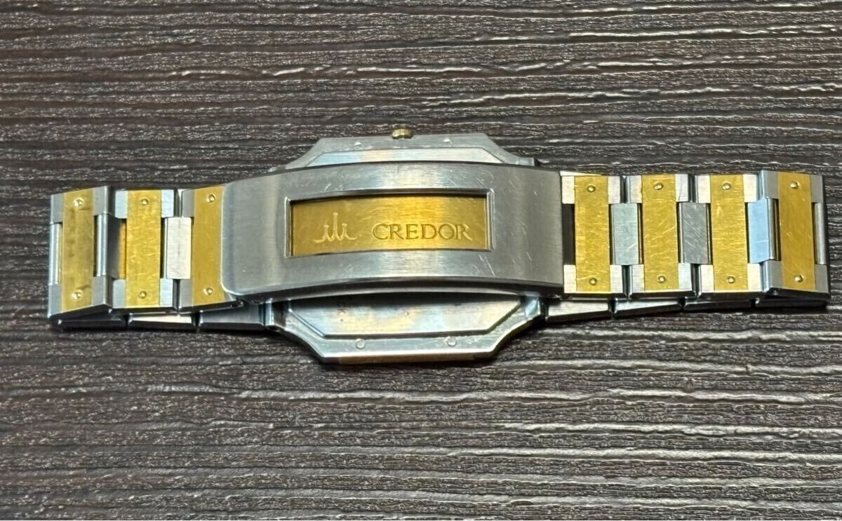 SEIKO CREDOR 9300-5320 Gold 18K×14K×SS Quartz Men Watch SEIKO CREDOR 9300-5320 Gold 18K×14K×SS Quartz Men Watch