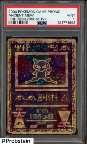 2000 Pokemon Game Promo Movie Ancient Mew PSA 9 MINT | eBay