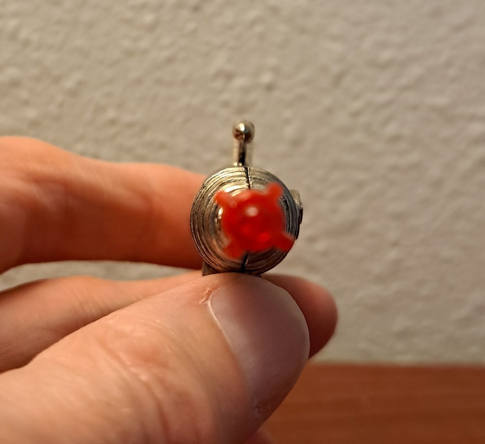 VTG Galaxy Space Cap Gun ORG Container/Insert C 1960 Miniature Diecast ...