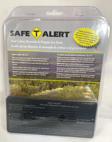 Safe-T-Alert RV Dual Carbon Monoxide & Propane Gas Alarm 35-742-BL | eBay