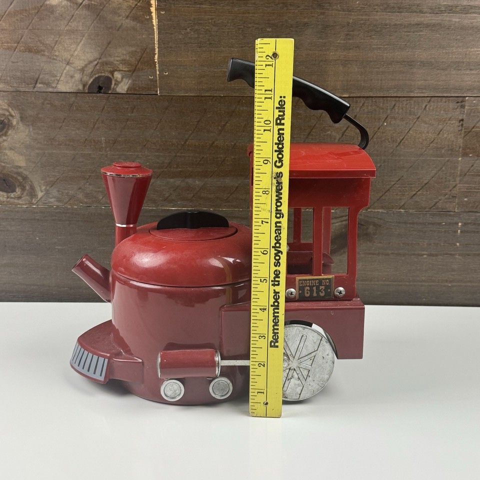 MKI Kamenstein Tea Kettle Pot World of Motion Steam Engine Train 613 ...