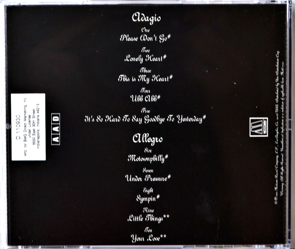 CD Boyz II Men Cooleyhighharmony NICE DISC Motownphilly -End of the ...