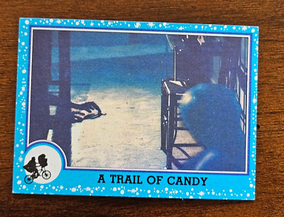 1982 Topps ET The Extra Terrestrial Trading Card #11 A Trail of Candy ...