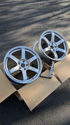 VOLK RACING TE37 SAGA S PLUS 18X10 +25 / 18X11 +34 5X112 DIAMOND SILVER ...