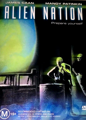 ALIEN NATION DVD James Caan Sci-Fi Movie Cult Classic 1988 Buddy Cop ...