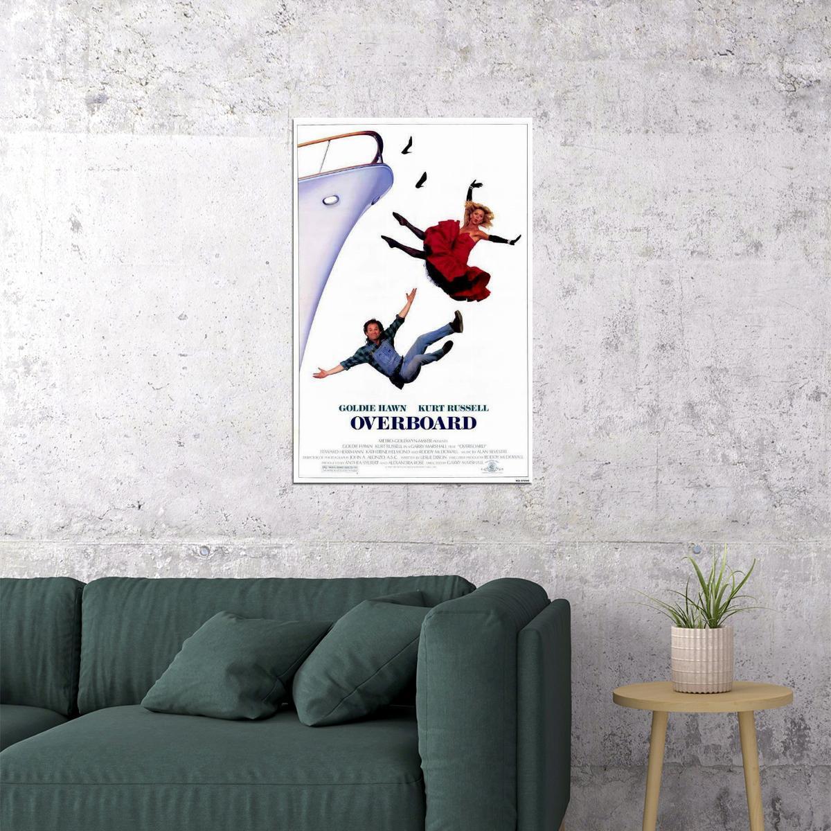 Goldie Hawn Overboord Poster