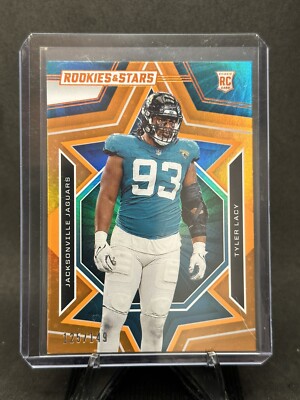 2023 Rookies And Stars TYLER LACY Rookie Orange #'d /149 Jags🔥 | eBay