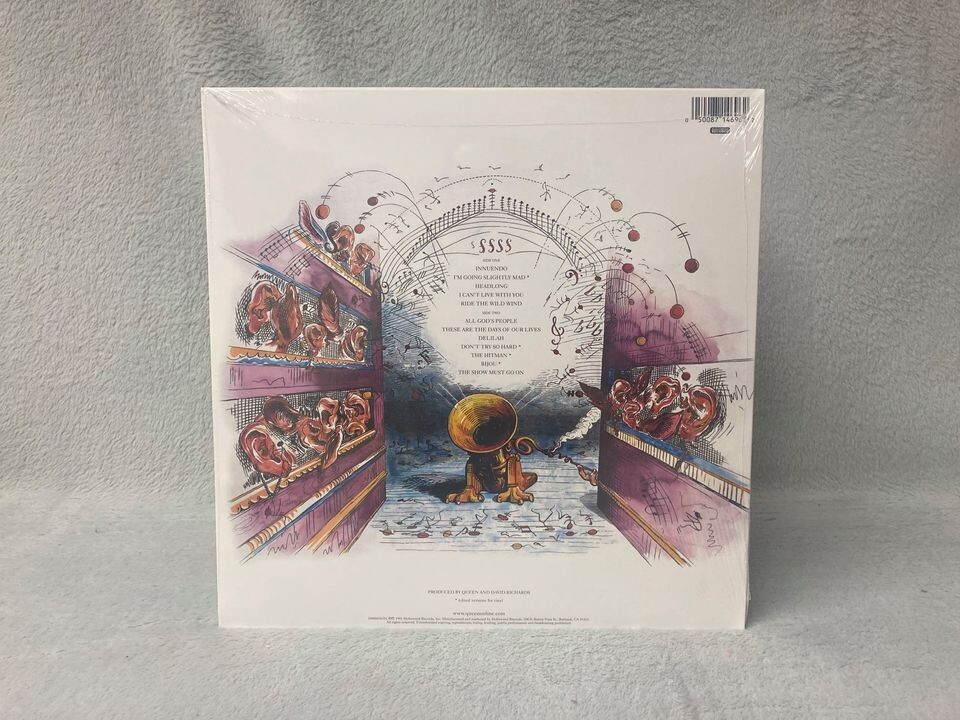 Queen Innuendo Album Cover Sticker Album Cover Sticker Happydesigner's