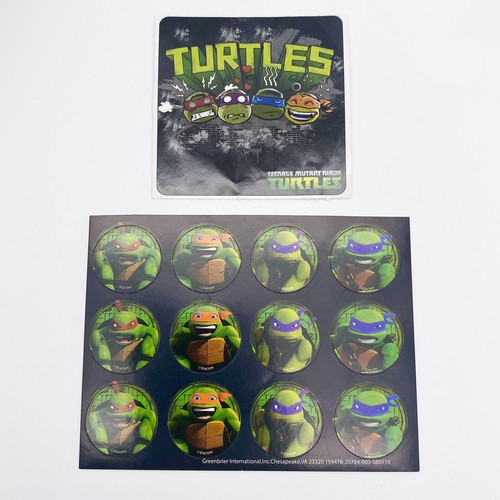 TMNT Stickers Teenage Mutant Ninja Turtles SmileMaker & Individual ...
