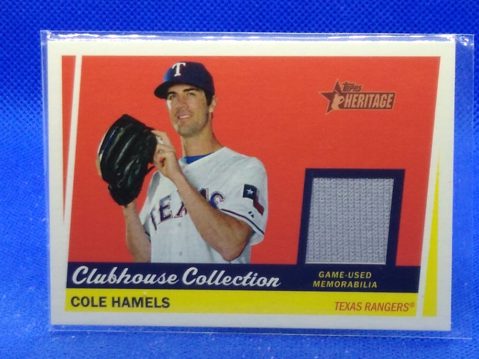2016 Topps Heritage High Number Cole Hamels Jersey Relic #CCR-CH | eBay
