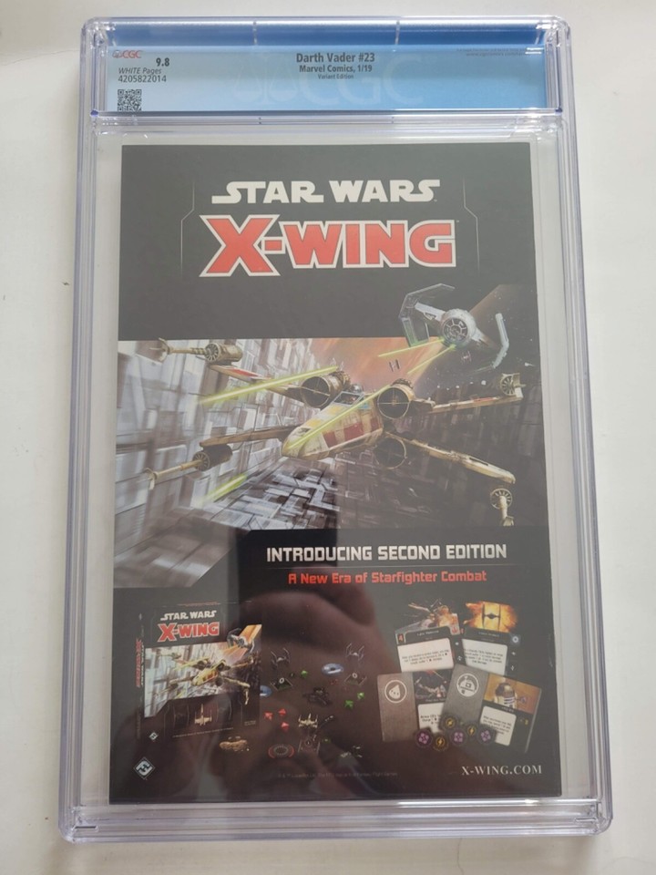STAR WARS: DARTH VADER #23 CGC 9.8 GRADED 2019 IG-88 GALACTIC ICONS ...